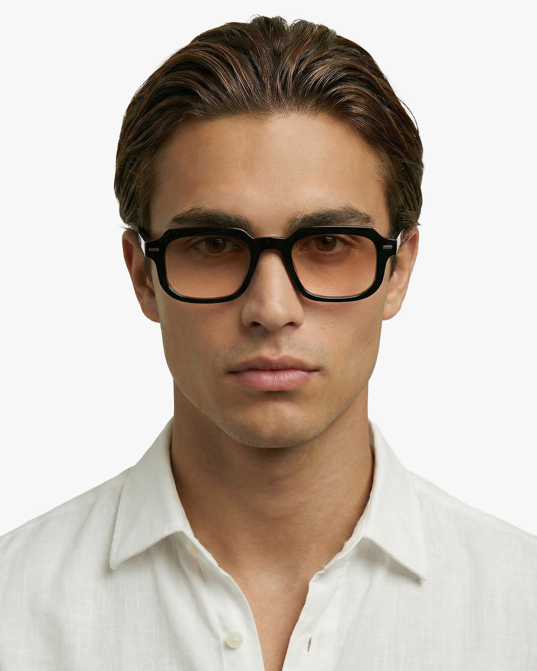 Sirocco Sunglasses - Black/Light Orange | Menyard®